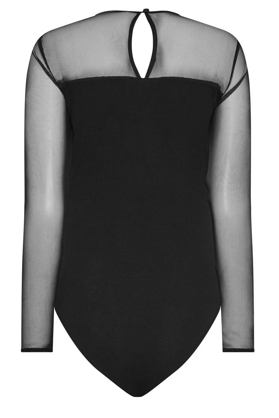 Tops Tall Sweetheart Neckline Long Sleeve Bodysuit Long Tall Sally